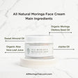 Natural Moringa Face Cream Moisturize & Nourish | All Moringa