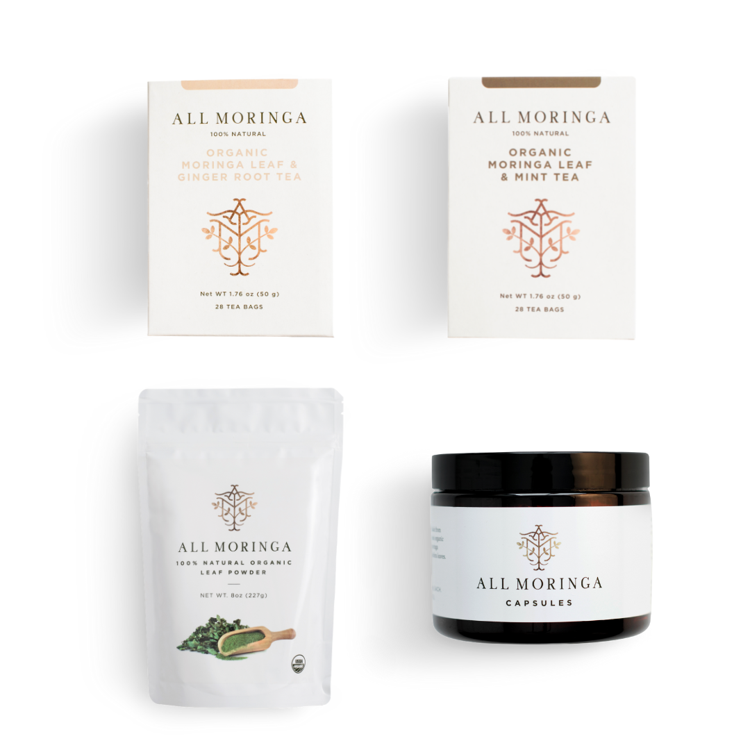 Ultimate Moringa Wellness Kit | Organic Health & Beauty Superfood Set